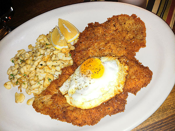 Weiner Schnitzel @ Glunz Tavern – Chicago Magazine