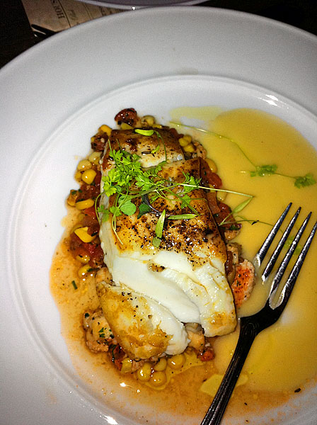 Alaskan Halibut @ Rustic House – Chicago Magazine