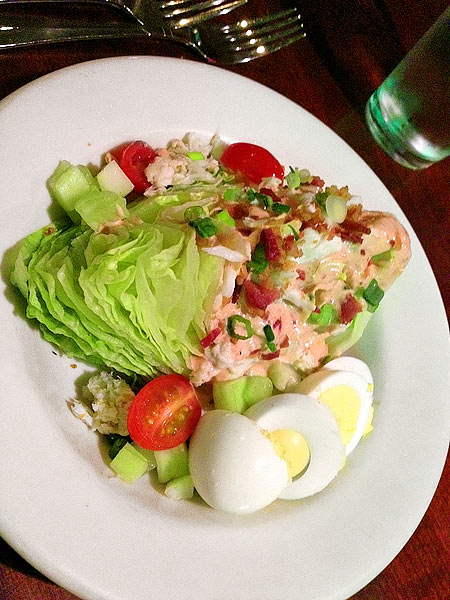 Crab Louis Wedge Salad @ Davis Street Fishmarket – Chicago Magazine