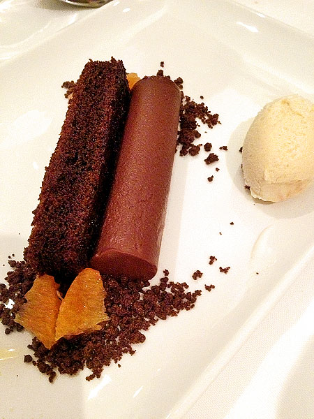 Chocolate Sponge Cake @ MH Fish House – Chicago Magazine