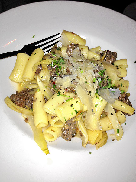 Lamb Sausage Rigatoni @ Park Grill – Chicago Magazine
