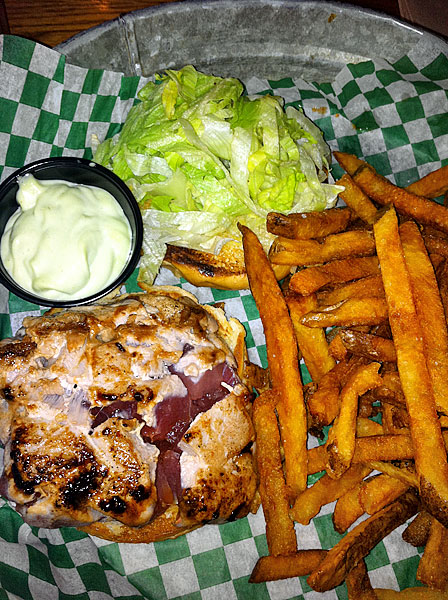 Tuna Burger @ Jake Melnick's – Chicago Magazine