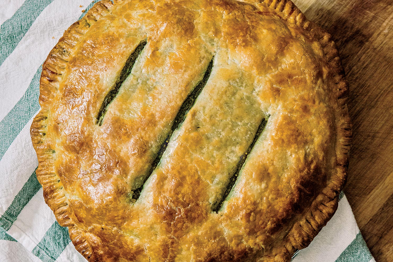 Recipe: Dinah Grossman’s Saag Paneer Pot Pie – Chicago Magazine