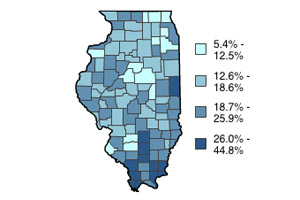 The Geography of Child Poverty in Illinois – Chicago Magazine