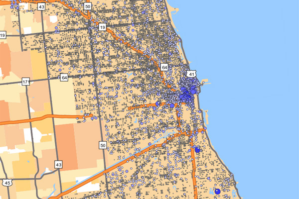 The Geography of Chicago Jobs, 2002-2010 – Chicago Magazine