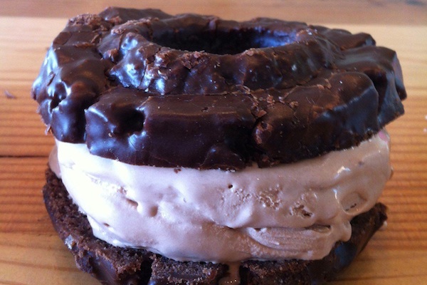 Black Dog Gelato + Glazed and Infused Doughnuts = The Most Decadent ...