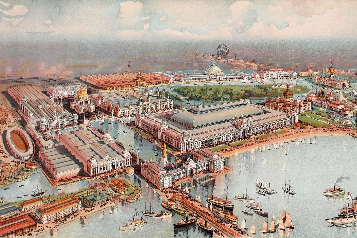 The White City in Living Color: Watercolors of the Columbian Exposition ...