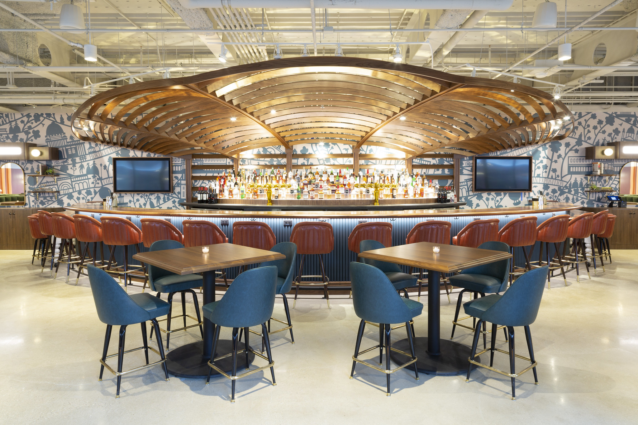 A World's Fair–Inspired Food Hall Debuts in the Loop – Chicago Magazine