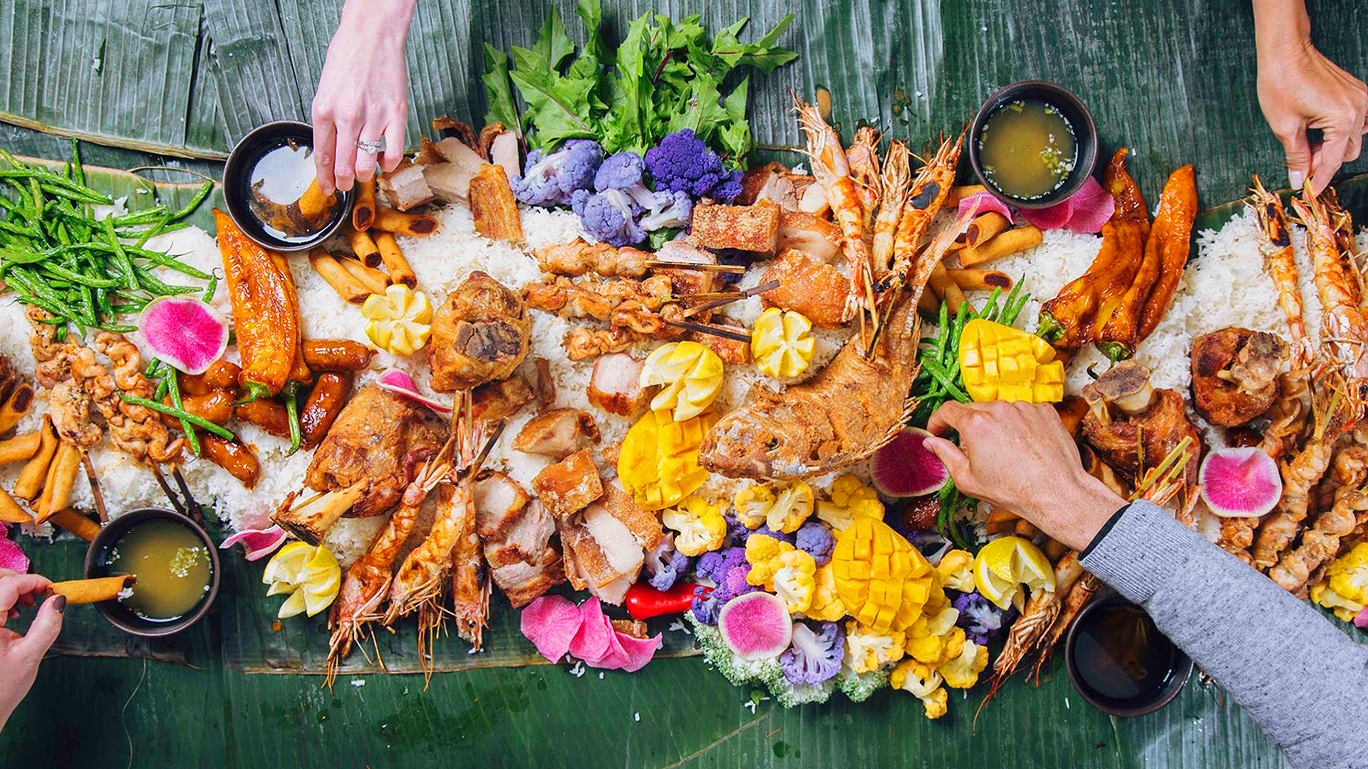 Sink Your Teeth (and Hands) Into a Mound of Filipino Food at Sunda ...
