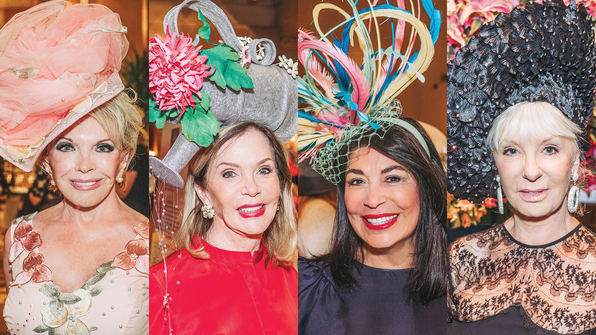 The Very Dramatic Hats of the Service Club Luncheon – Chicago Magazine