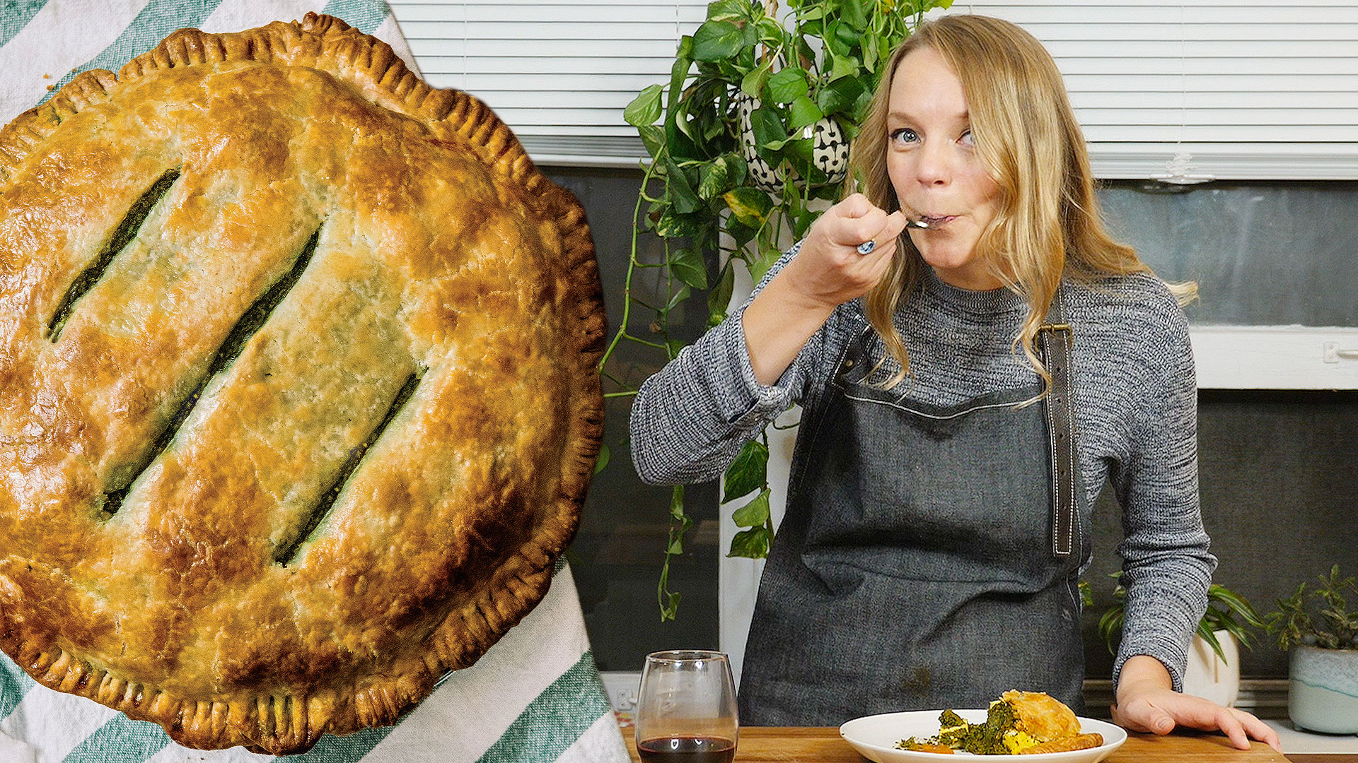 How to Make Spinning J’s Saag Paneer Pot Pie – Chicago Magazine
