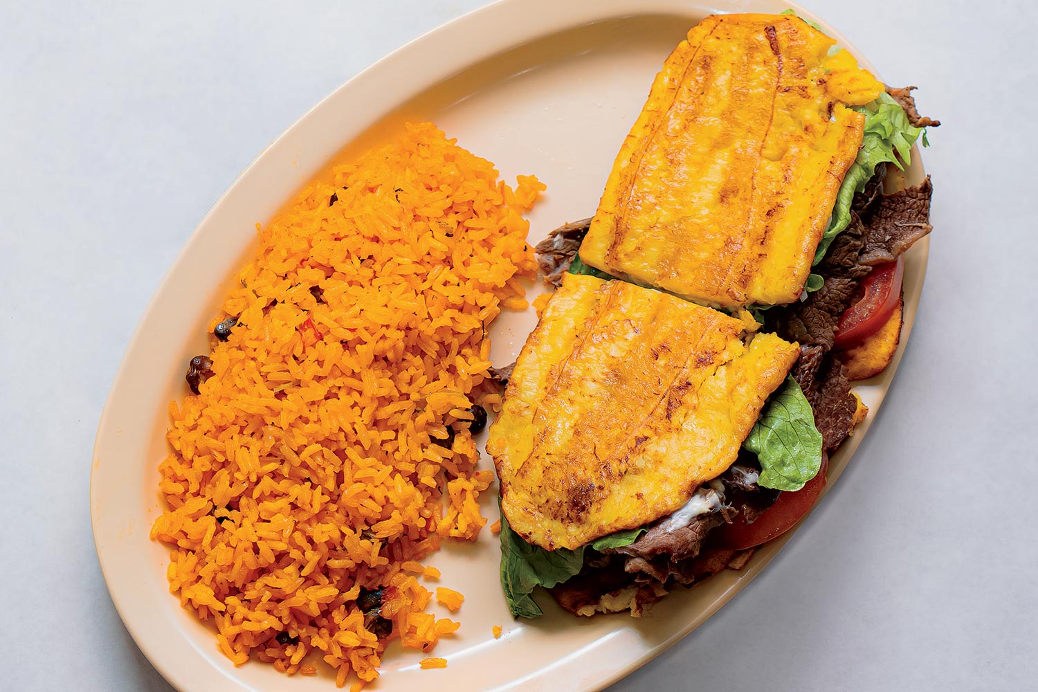 Jibarito at Borinquen Lounge – Chicago Magazine