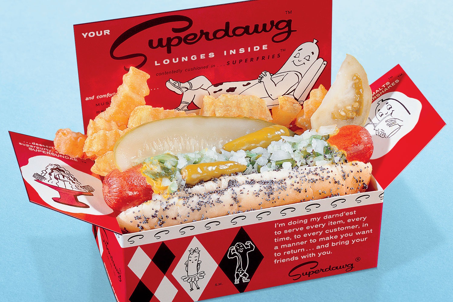 Superdawg at Superdawg – Chicago Magazine