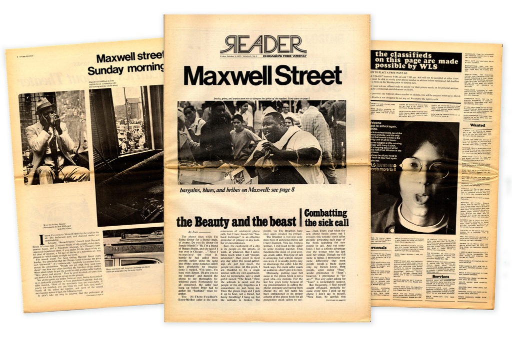 Looking Back at 50 Years of the Chicago Reader – Chicago Magazine