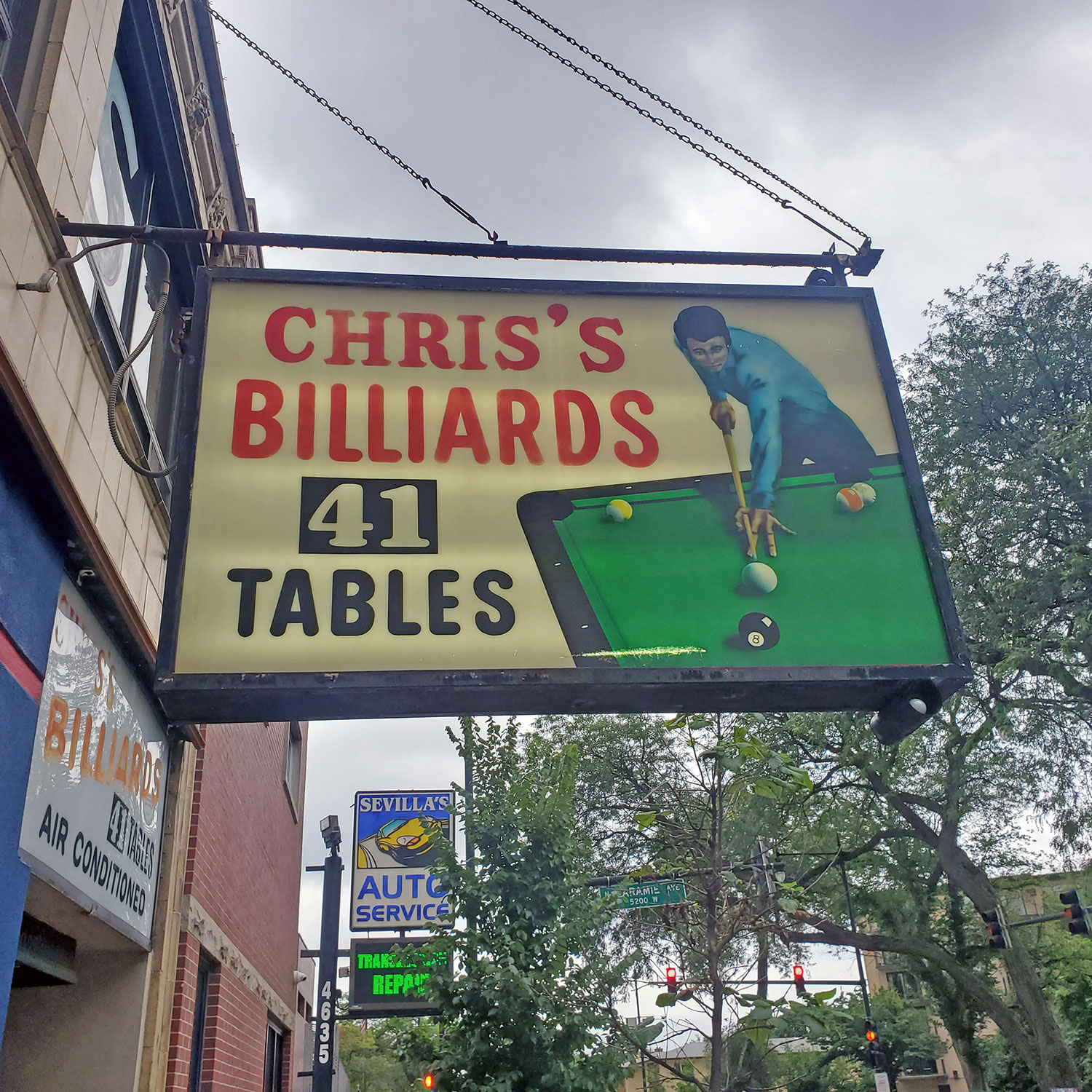 Sharking, Running Out, and Dogging at Chris’s Billiards – Chicago Magazine